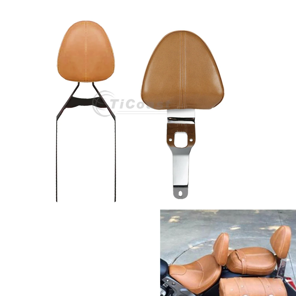 Motorcycle-Driver-Backrest-Support-Pad-Passenger-Backrest-For-Indian ...