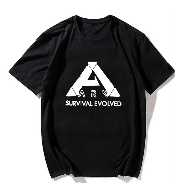 Survival Evolved t shirt 2019 Hot Computer Game ARK t shirt Summer ...