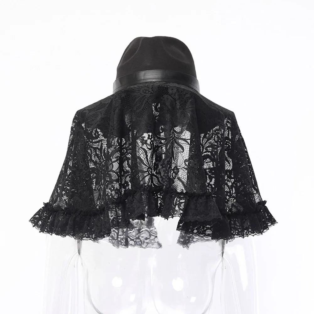 Готические вечерние женские шапки на Хэллоуин, косплей аксессуары ...