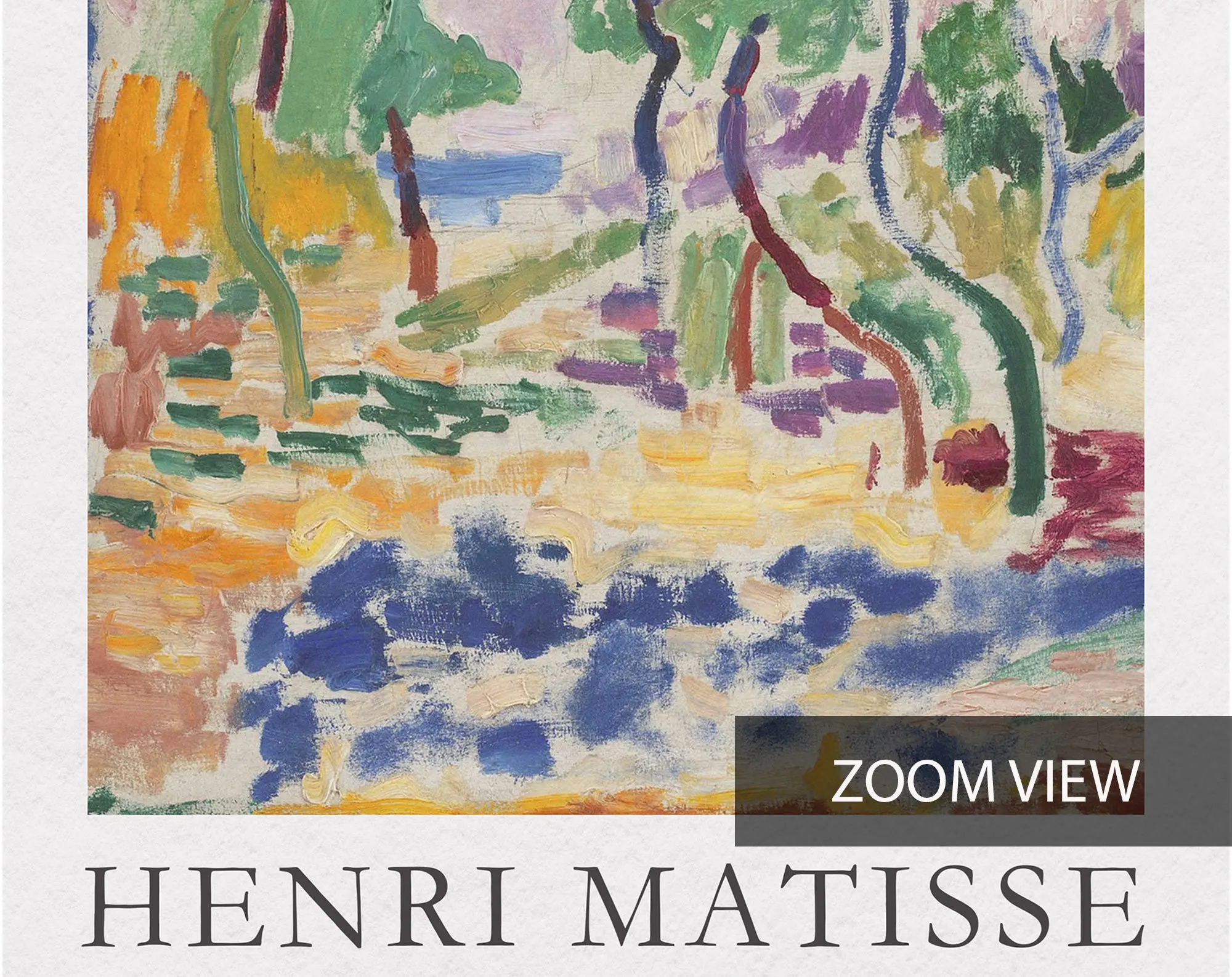 Henri Matisse Fauvism Landscape