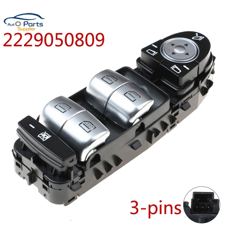New-2229050809-A2229050809-Door-Window-Mirror-Master-Switch-For ...