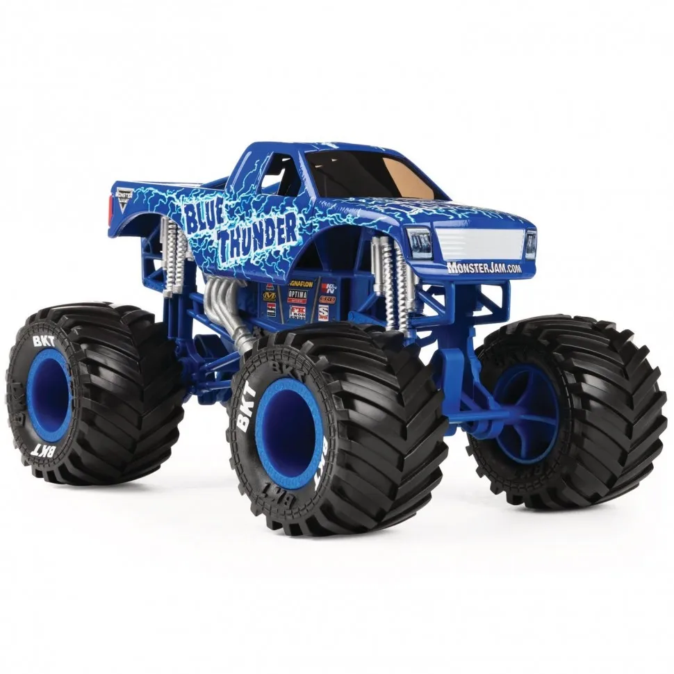 Blue Thunder Monster Truck Wallpaper