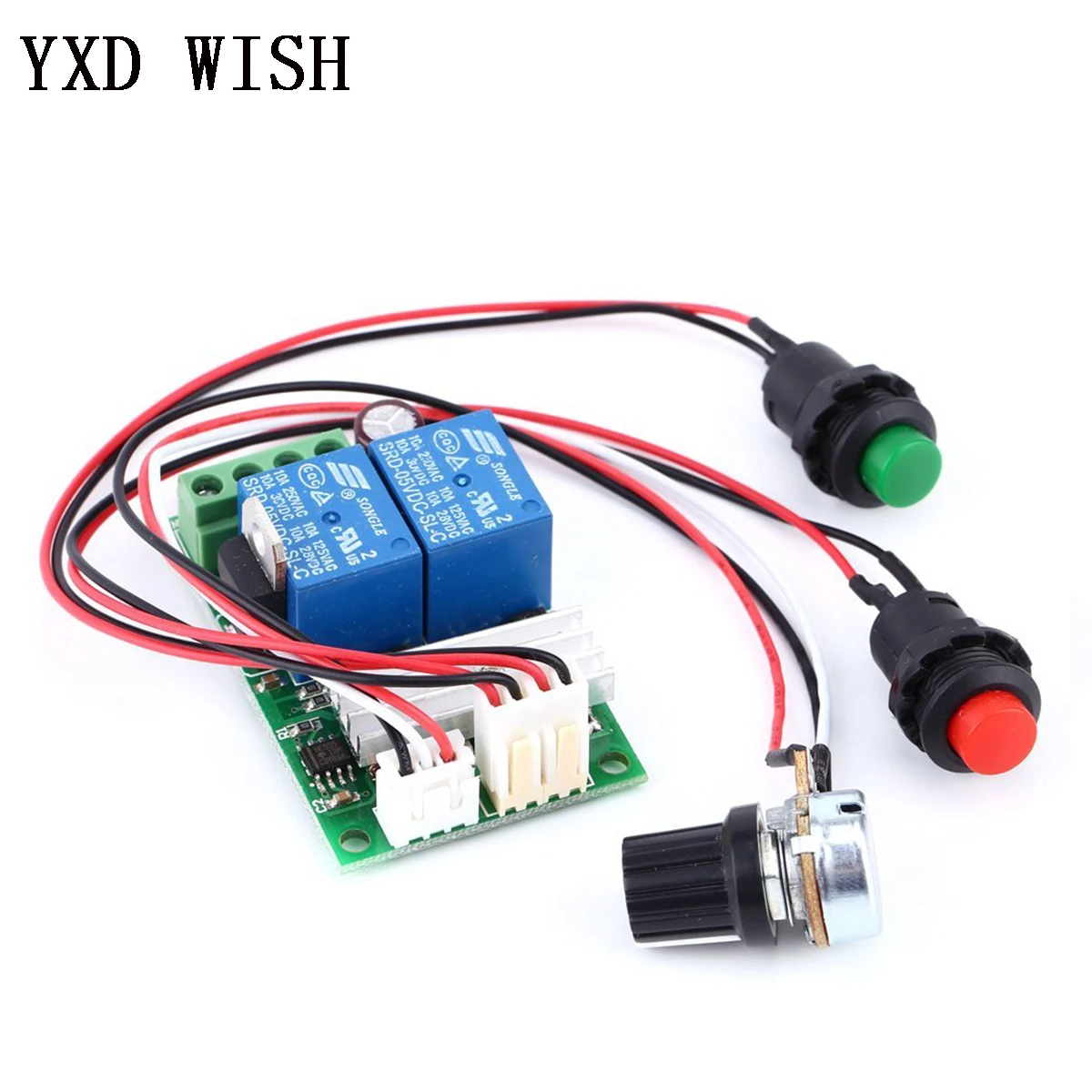 PWM DC Motor Speed Regulator Controller Board Adjustable Speed Control ...