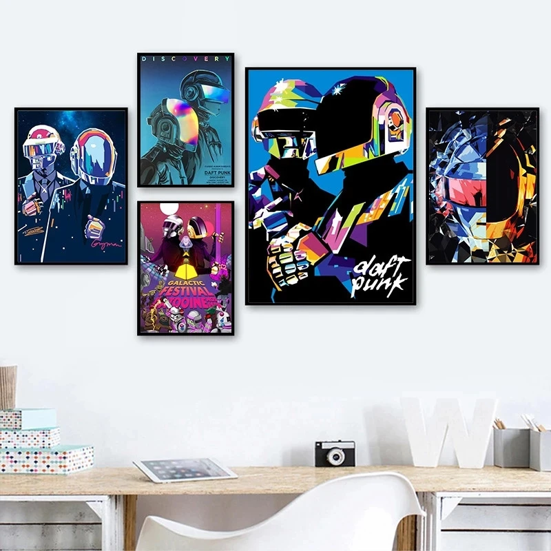 Daft Punk Wall Art