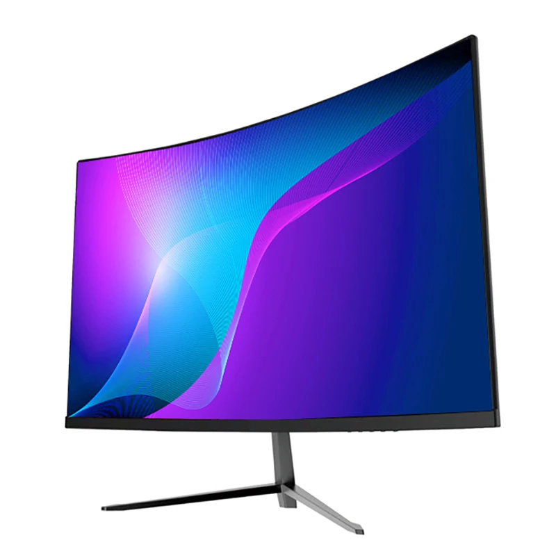24-Inch-Gaming-Curved-Monitor-Pc-LCD-Smart-Monitor-Desktop-Cpu-Computer ...