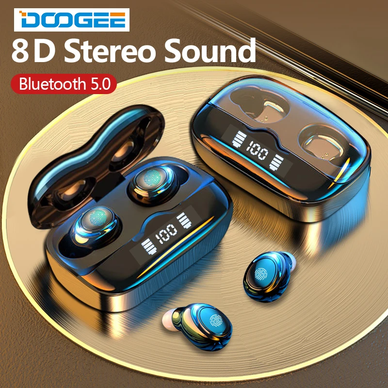 Bluetooth-Earbuds-Headphones-for-Doogee-Wireless-Earphones-in-Ear-with ...