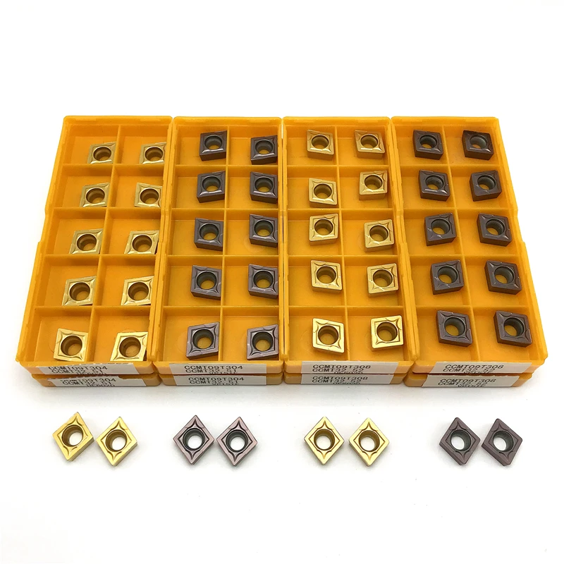 Ccmt09t304 Ccmt09t308 Carbide Inserts Internal Turning Tools Cnc Lathe ...