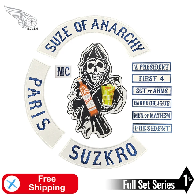 Printable Sons Of Anarchy Patches