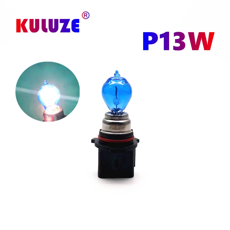 2x White Light P13w Bulb Psx26w Halogen Bulb Clear Sp13w Sh24w 26w Fog ...