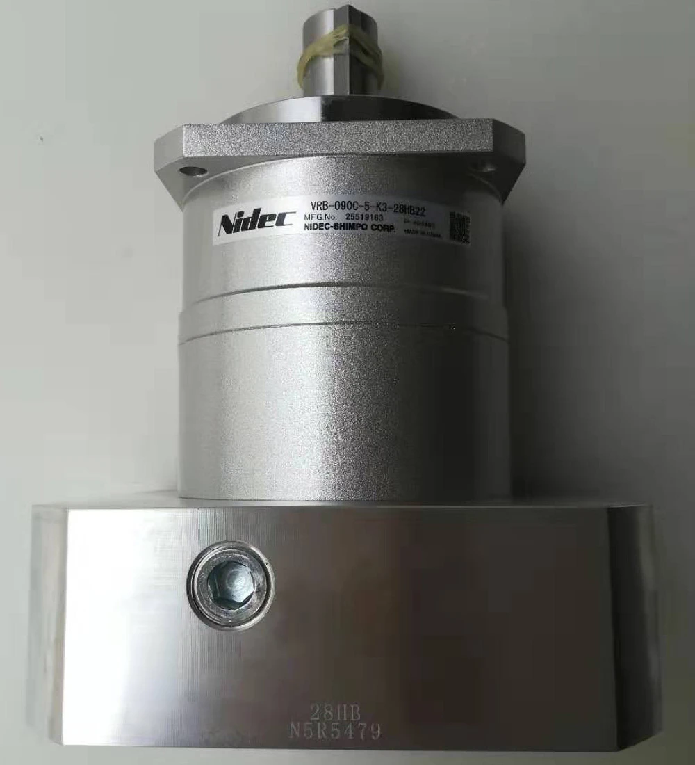 Nidec shimp 90mm 프레임 5 비율 고정밀 인라인 평면 감속 기어 박스 VRB 090C 5 K3 28HB22|목공기계 ...