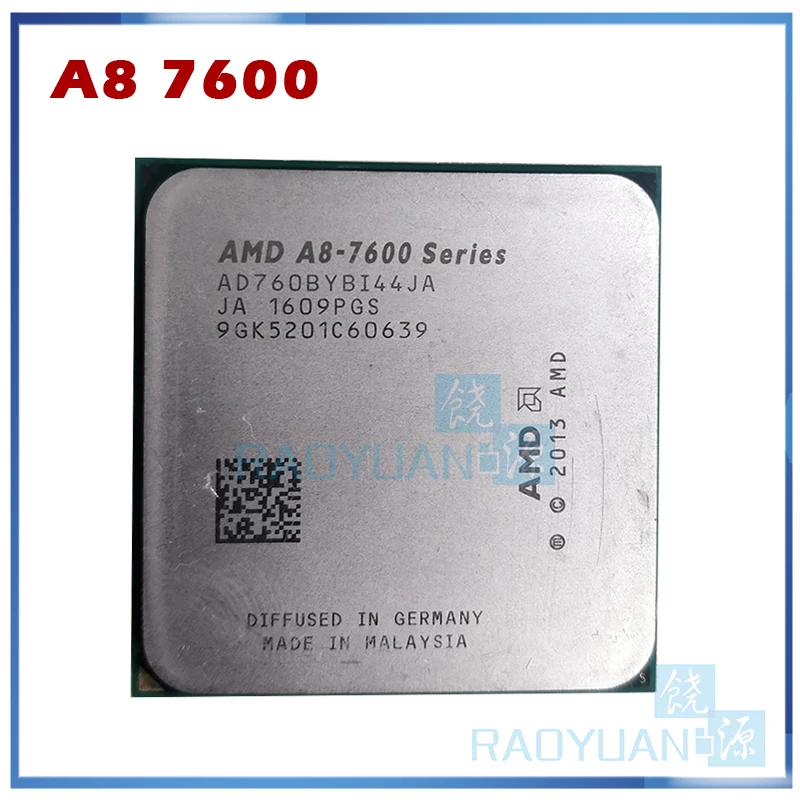 AMD A8 Series A8 7600 A8 7600 3.1GHz 쿼드 코어 CPU 프로세서, AD7600YBI44JA ...