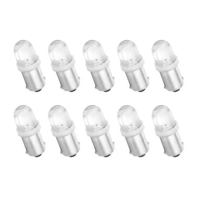For 20pcs ba9s 1895 H6W 53 57 bayonet LED bulb white 12V map light ...