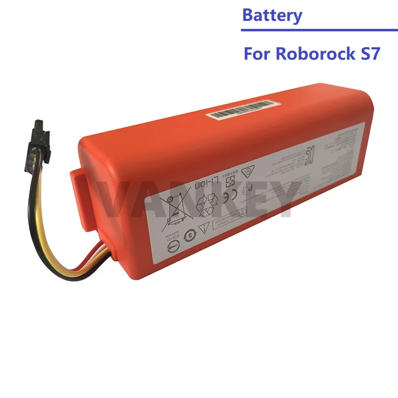 Original Rechargeable Li-ion Battery for Roborock S7 S70 S75 Robot ...