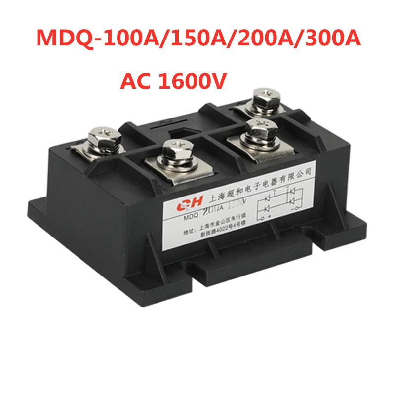 Mdq-200a Mdq-100a/150a/200a/300a/500a Ac1600v Silicon Control ...