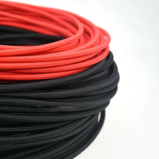 Old Woven Cable Flex Phone