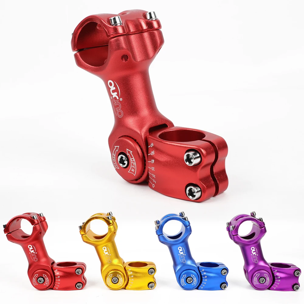 OUO-Adjustable-MTB-Stem-For-31-8mm-Bicycle-Handlebar-Stem-90-110-120 ...