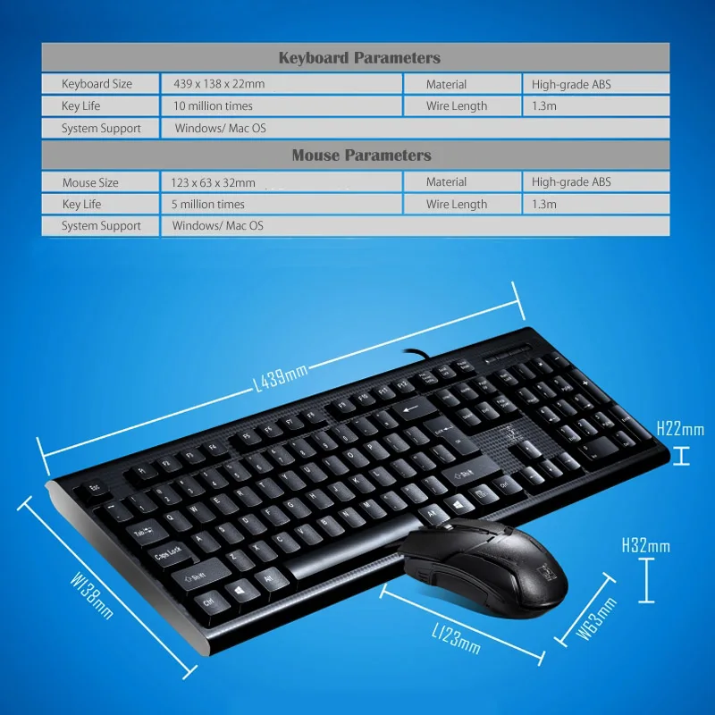 Standard Computer Keyboard
