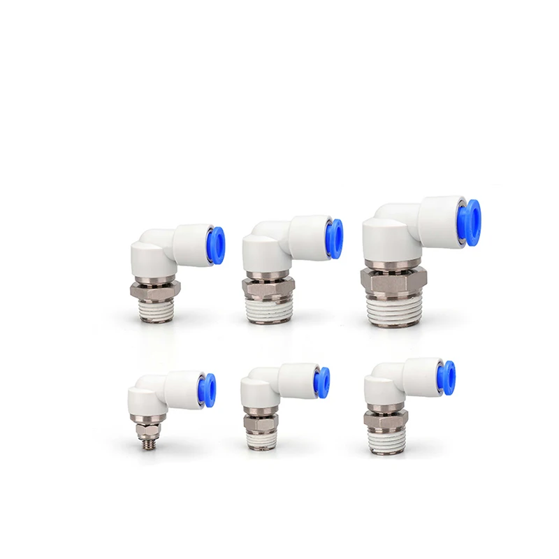 Smc Type Rotary One-touch Fittings Standard Type High Speed Type Ksl Series Union Elbow Male ...