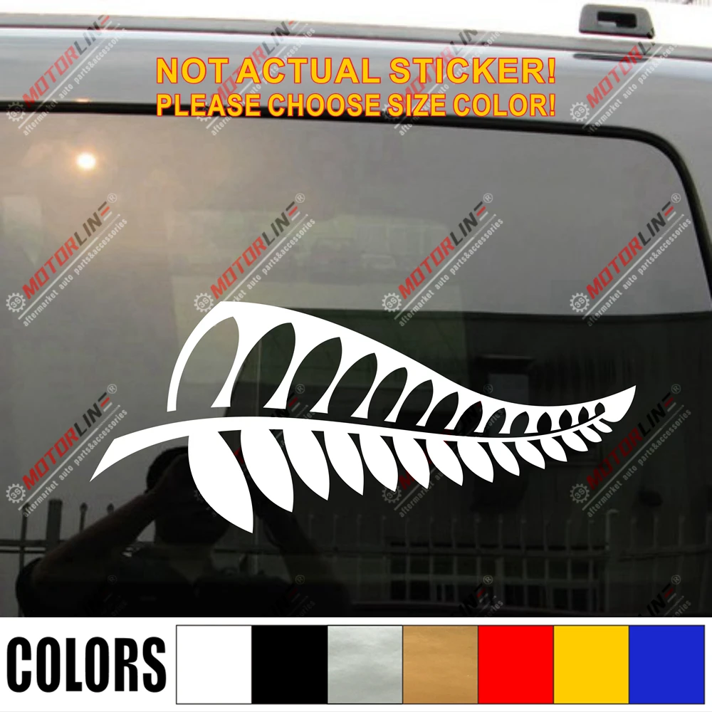 New Zealand Fern Zelanian Kiwi Car Truck Decal Sticker Vinyl Die Cut No ...