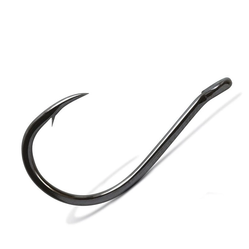 50pcs/lots Fishing Hooks High Carbon Steel Barbed Fishhooks High ...