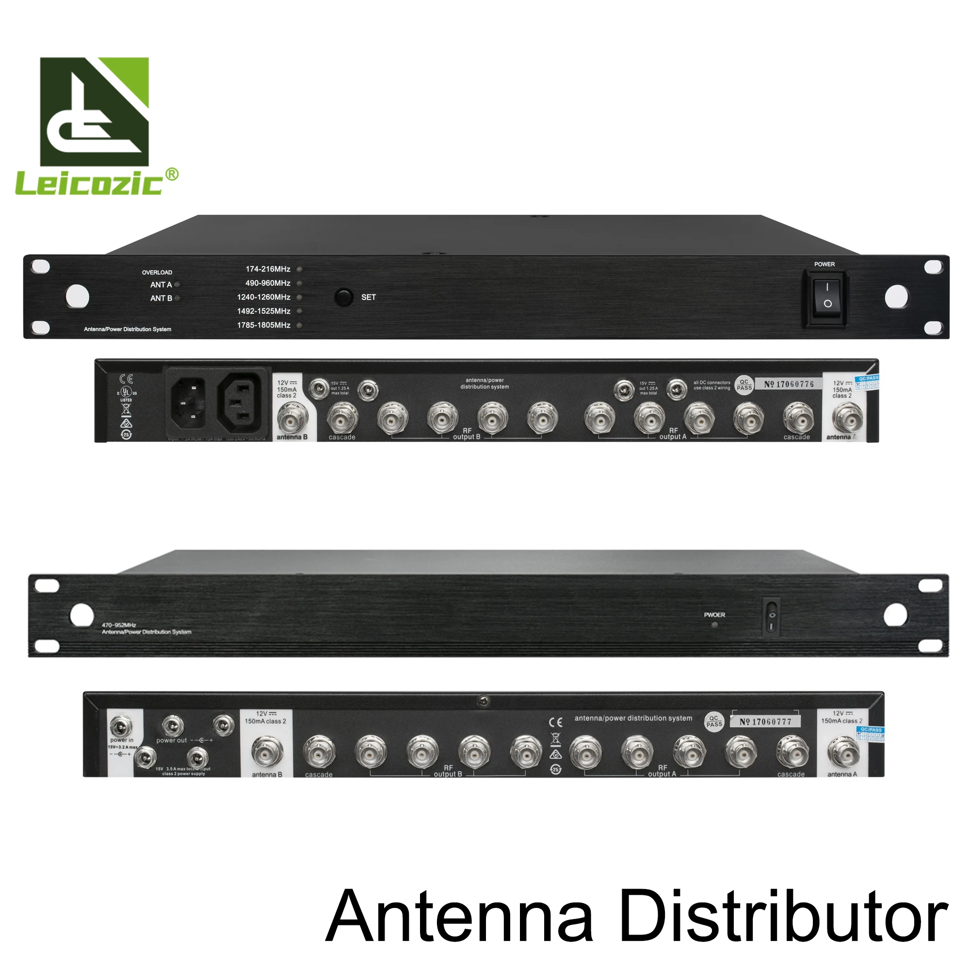 Leicozic UA844 UA845 Antenna Distributor System Signal Amp Splitter 5 ...