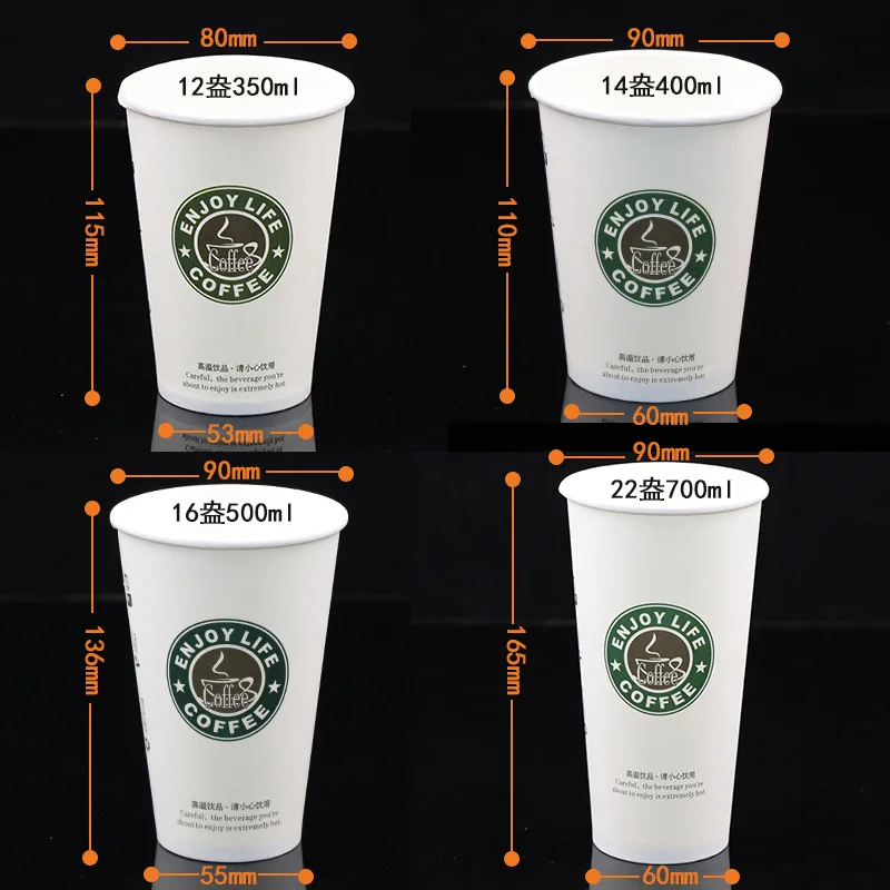 Drink Cup Size Chart