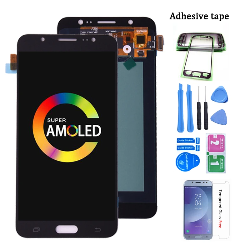Super Amoled For Samsung Galaxy J7 2016 J710 Sm-j710f J710m J710h ...