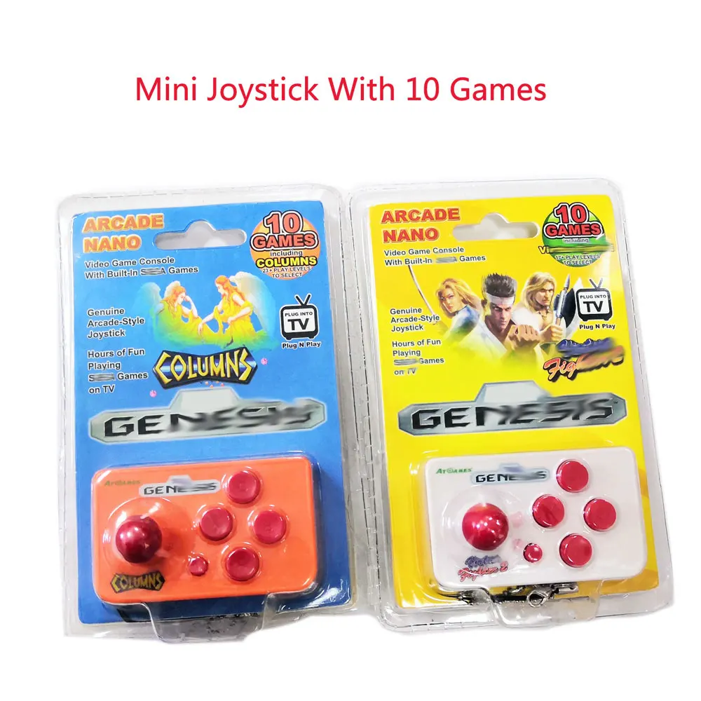 Arcade Nano TV Game Console Mini Arcade Joystick With 10 Games Arcade ...