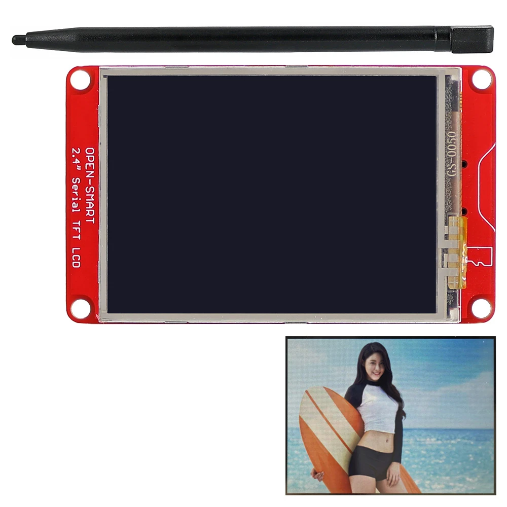2.4 Inch Uart Serial Tft Lcd Module Touch Screen Expansion Shield With ...