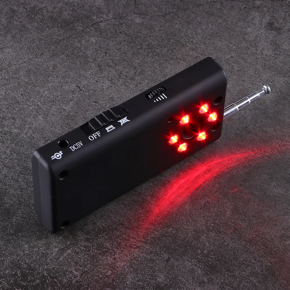 Full Range Anti- Spy Bug Detector CC308+ Mini Wireless Camera Hidden ...