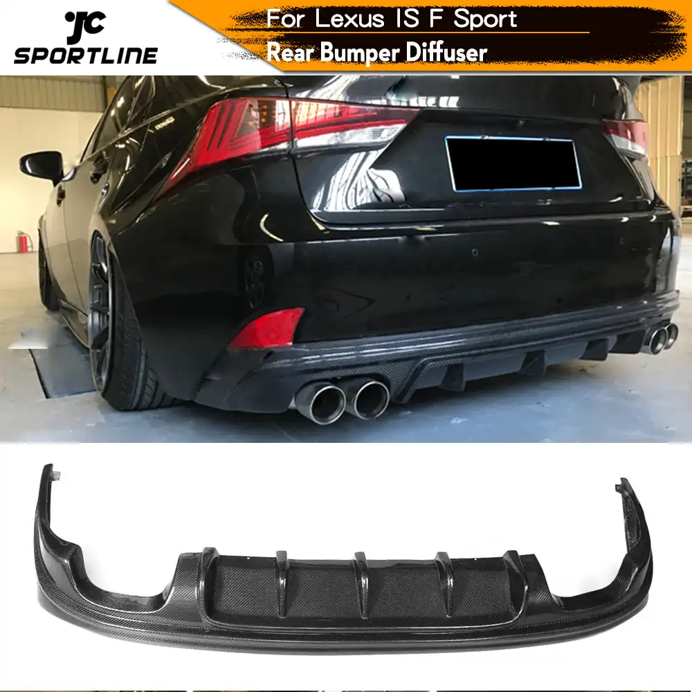 Real Carbon Fiber Trunk Roof Spoiler Wing for Lexus IS200 IS250 IS350 ...