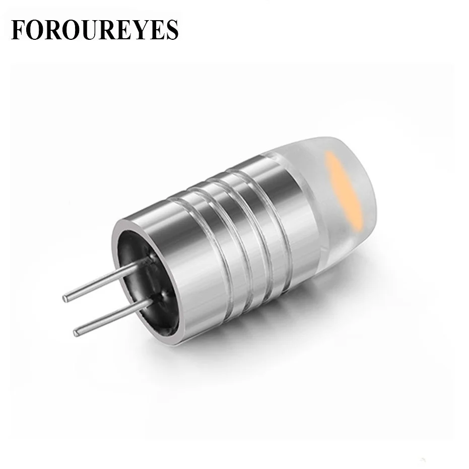 Mini Led Light Bulb G4 Led 12v COB Aluminum Body Spotlight Chandelier ...
