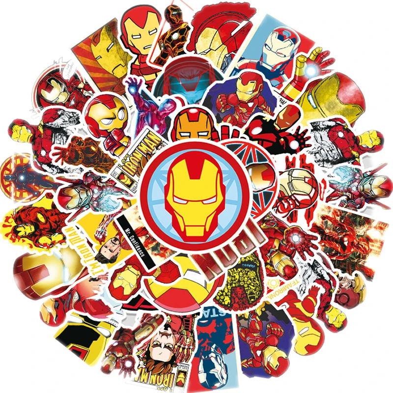 Laptop Electronics & Accessories Iron Man Waterproof Sticker etna.com.pe