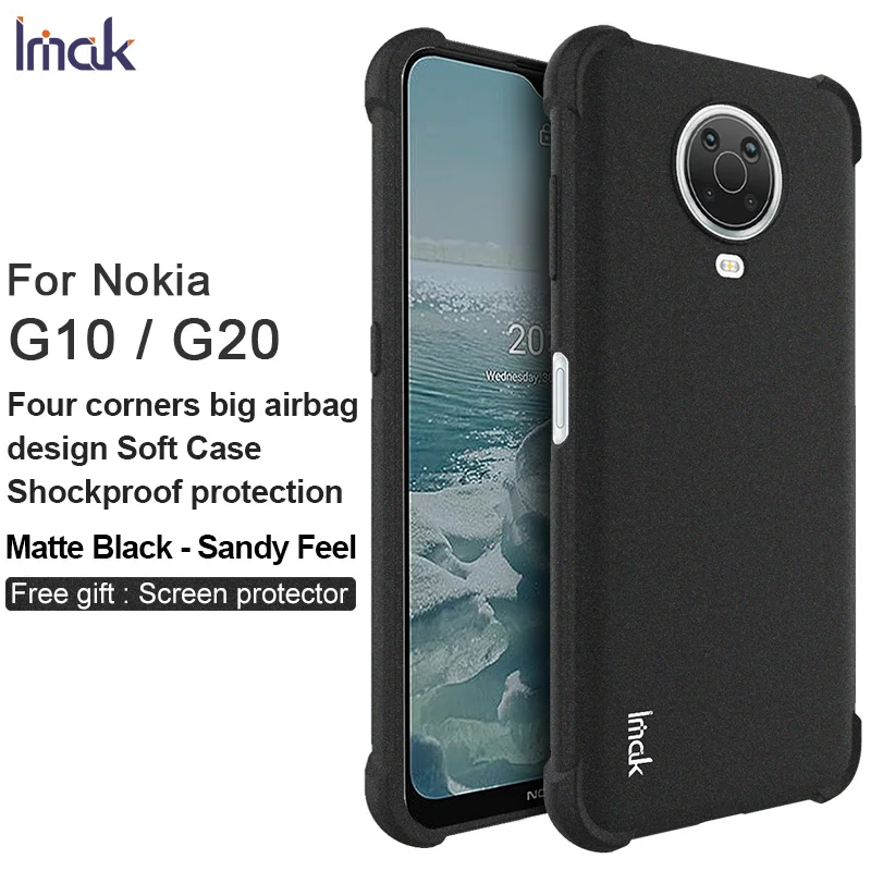 Case-for-Nokia-G10-Nokia-G20-IMAK-Shockproof-Conners-Airbags-Soft-TPU ...