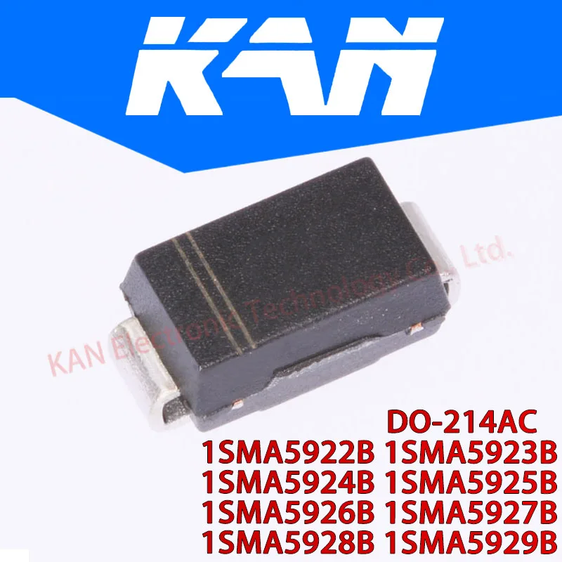 50pcs 1sma5922b 1sma5923b 1sma5924b 1sma5925b 1sma5926b 1sma5927b ...