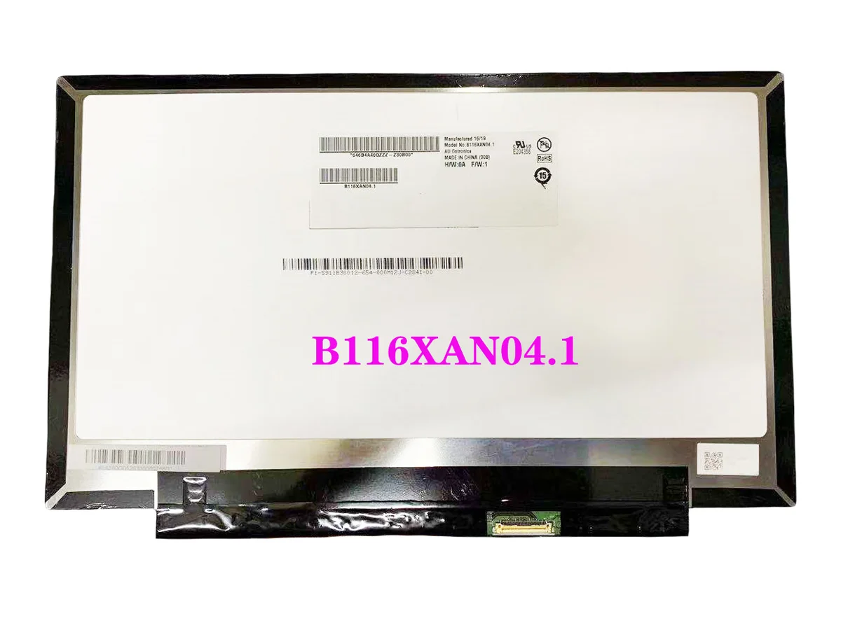 B116XAN04-1-Fit-M116NWR5-R0-M116NWR7-R1-IPS-30-Pins-Without-Screw-Hole ...