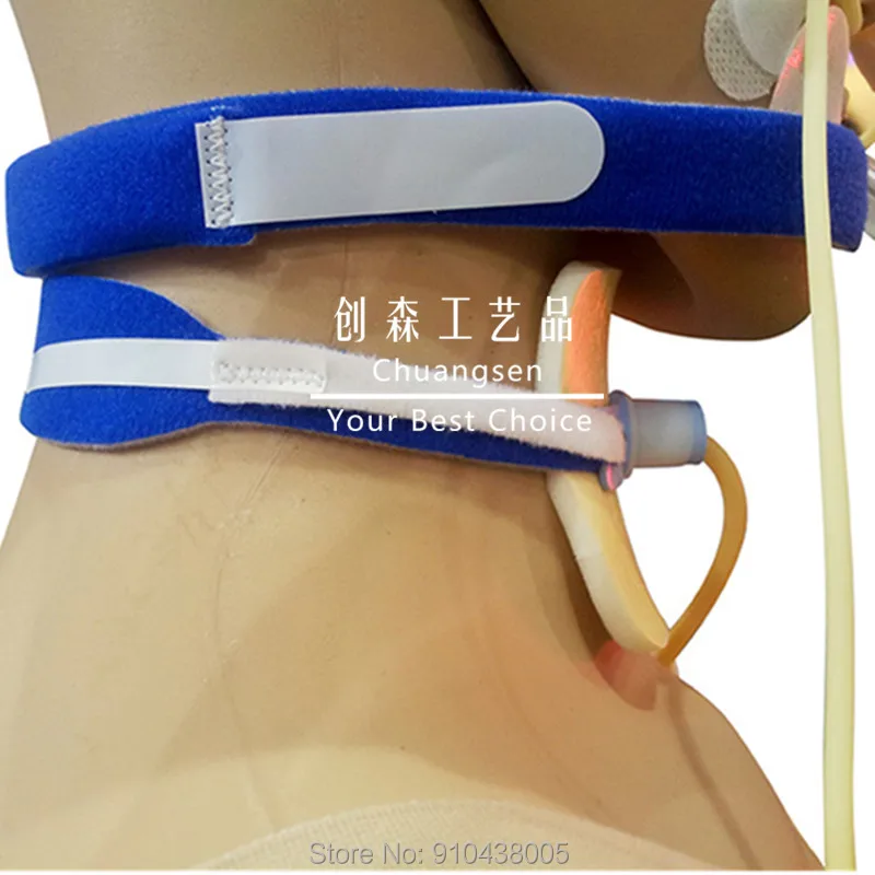 Univerual Bronchial Endotracheal Tube Fixation Device Tracheostomy Belt ...