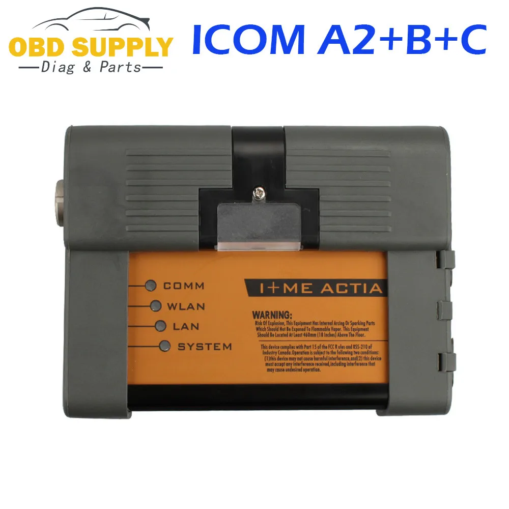 Herramienta de diagnóstico y programación ICOM A2 + B + C para BMW sin ...