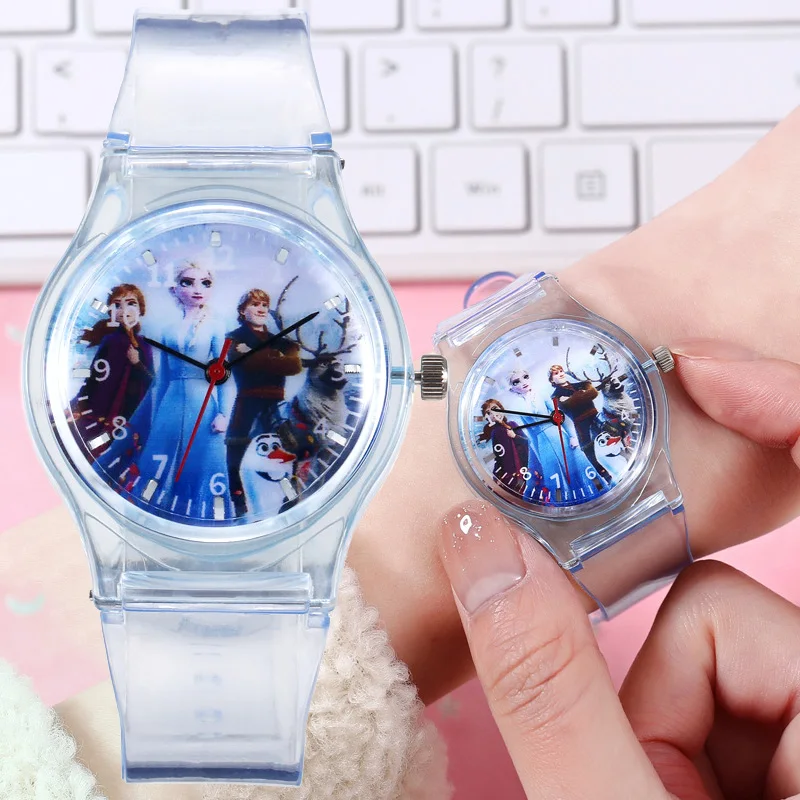 Frozen Watches Girls | Silicone Wrist Watch | Elsa Watch Children ...