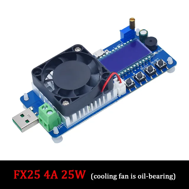 FX25 FX35 4A 5A Electronic Load Battery Capacity Tester Constant ...
