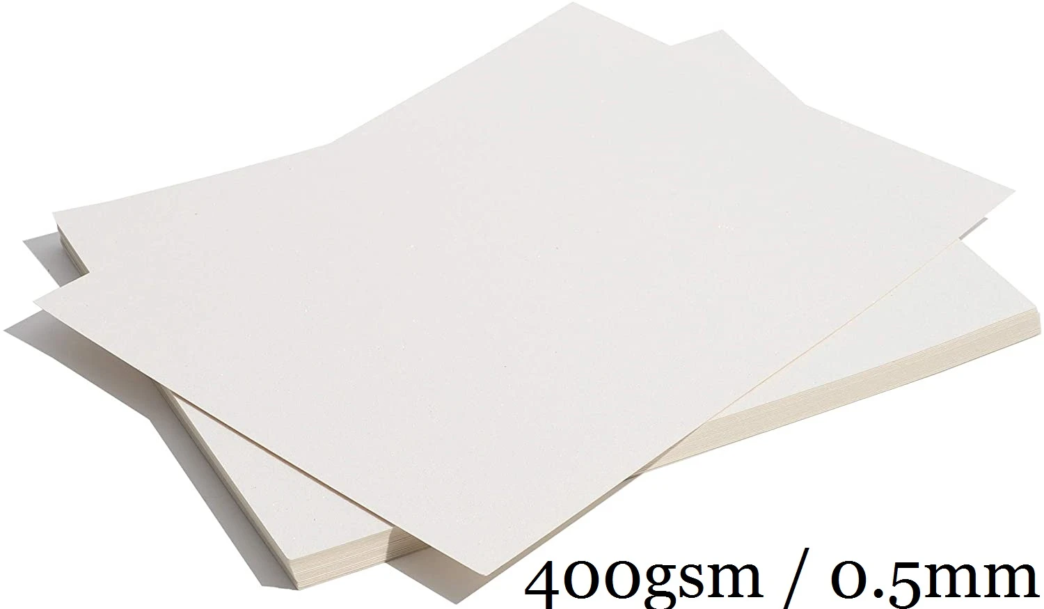 400GSM 크기 A4 흰색 카드 두꺼운 종이 마분지 0.5mm 두께 매트 Cardstock Cardmaking 10/30/50 ...