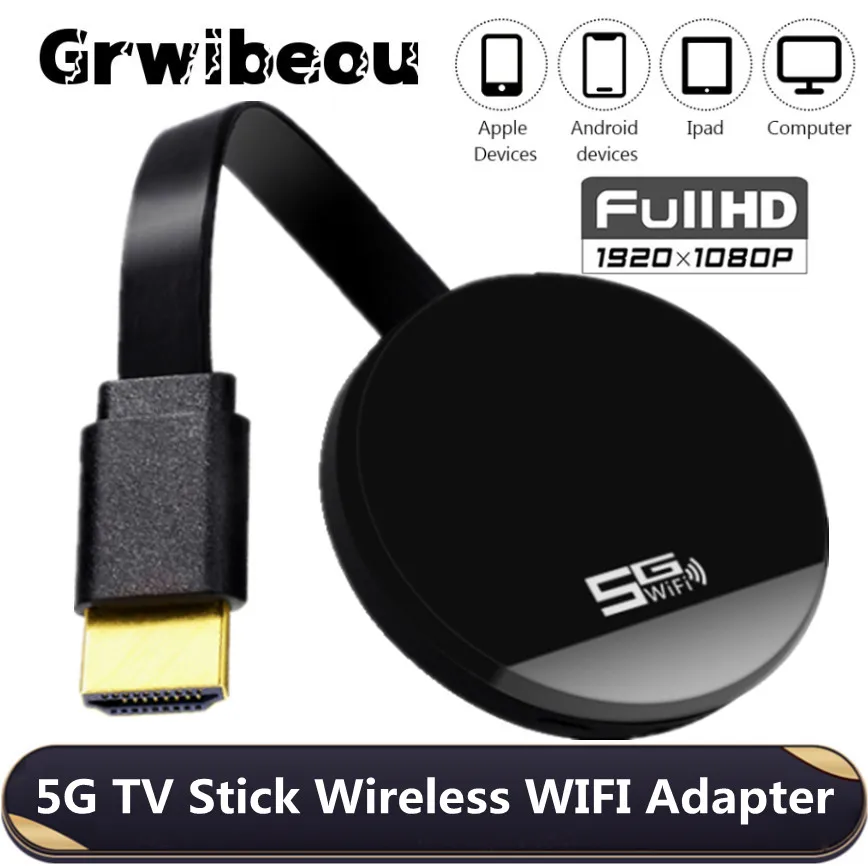 5G-TV-Stick-Wireless-HDMI-compatible-Adapter-WIFI-Display-Dongle-HD ...