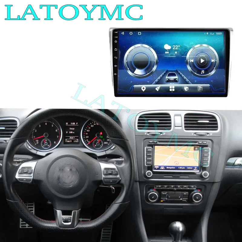 Car Multimedia Player NAV For Volkswagen VW Golf GTi A6 2008~2012 ...