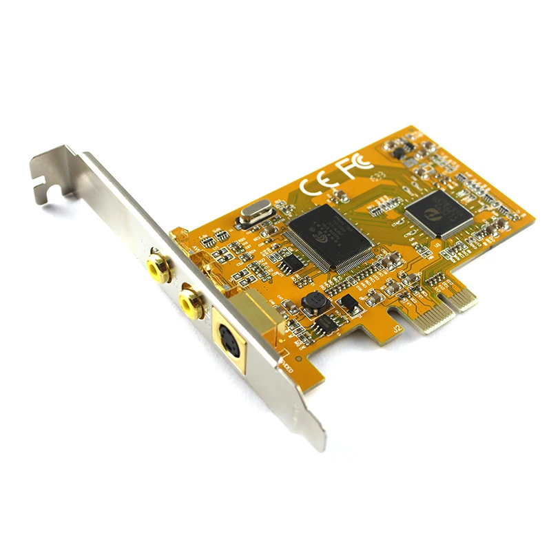 2-PORTS-AV-Svhs-PCIE-X1-878A-Capture-Card-PCI-E-878-Sonography-Medical ...