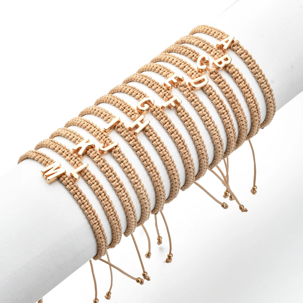 ZMZY-Alphabet-Letter-Bracelet-Gold-Color-Bracelets-for-Women-Girls-DIY ...