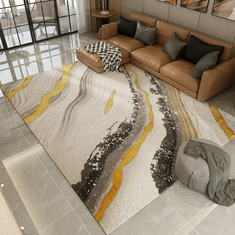 Modern luxury carpet living room Nordic simple coffee table carpet ...