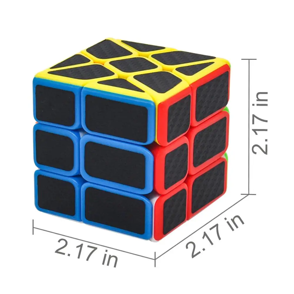 Speed Magic Cube Skewed Speed Cube Magic Bricks Block Brain Teaser ...