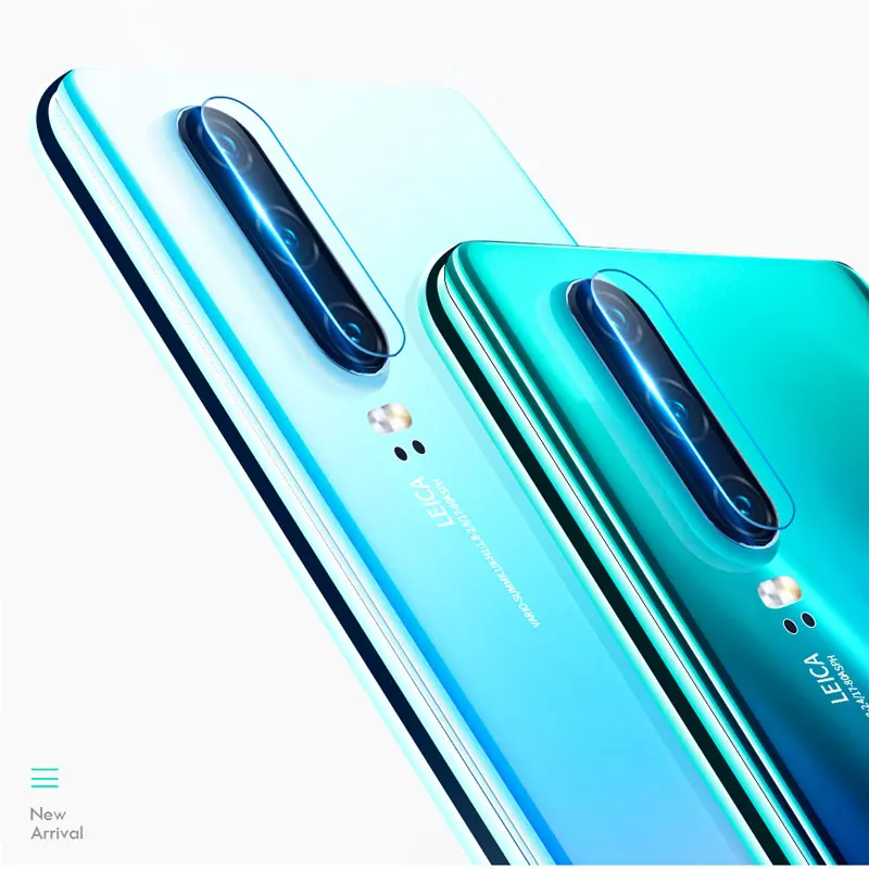 2 в 1 закаленное стекло для huawei P30 P20 Lite Pro Полное покрытие экрана камеры Защитное ...