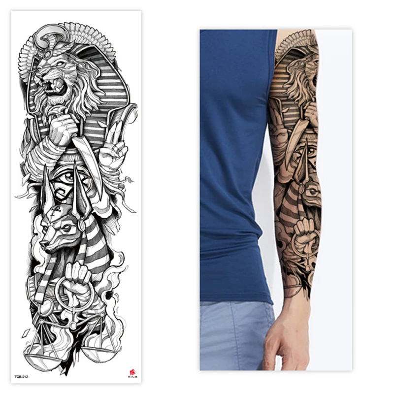 Reaper Half Sleeve Tattoos