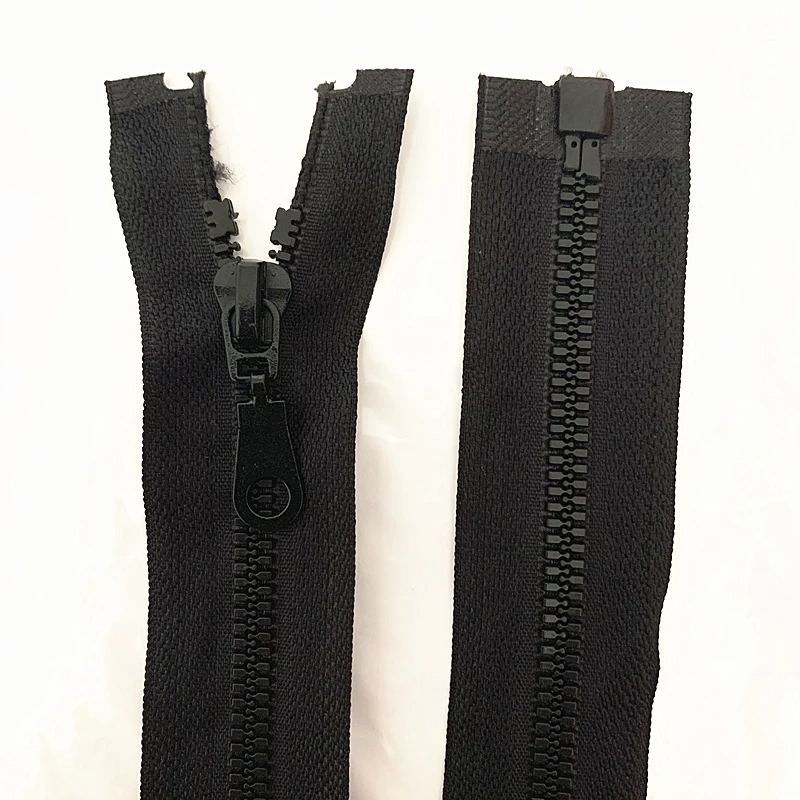 2pcs-5-25-70cm-black-detachable-resin-zipper-opening-opening-automatic ...